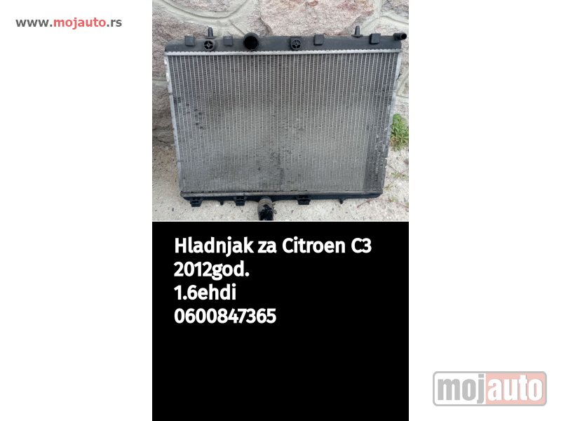 Hladnjak za Citroen C3