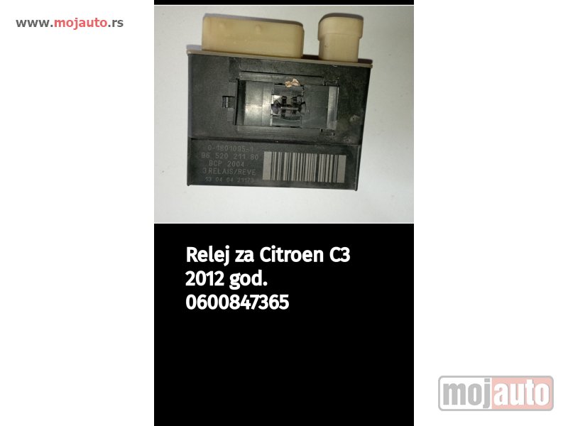 Relej za Citroen C3