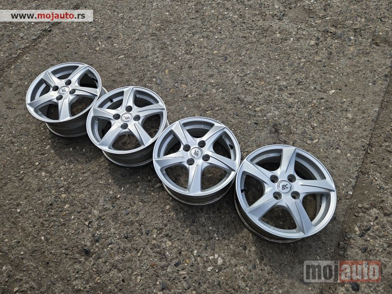 AluFelne 15Coli 4x108 Ford kao nove odlicne