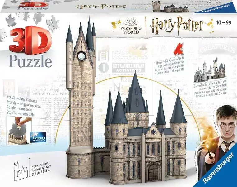 Ravensburger 3D Slagalica Hogwarts zamak, 540 delova