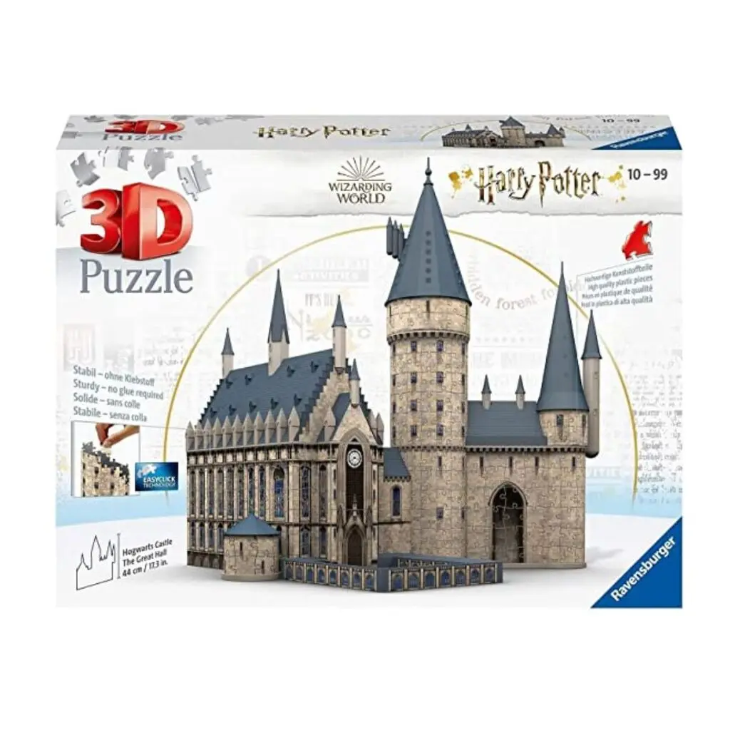 Ravensburger Puzzle 3D Harry Potter Hogwarts castle, 540 delova