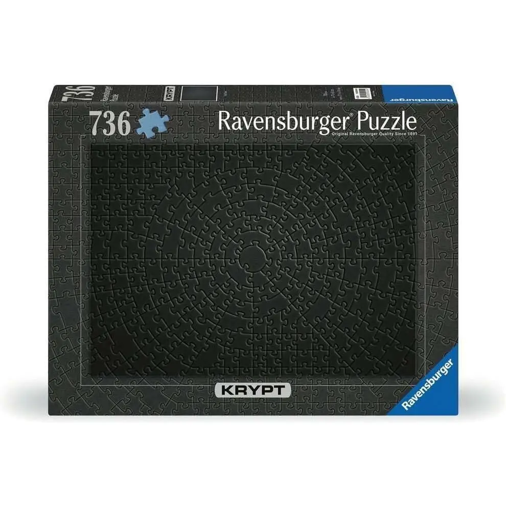 Ravensburger Slagalica Krypt Black 736 PC, 1000 Delova