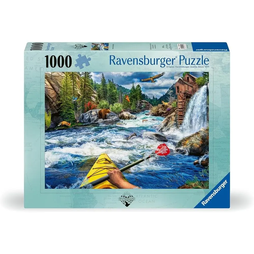 Ravensburger slagalica Kaјak za divlje vode, 1000 delova