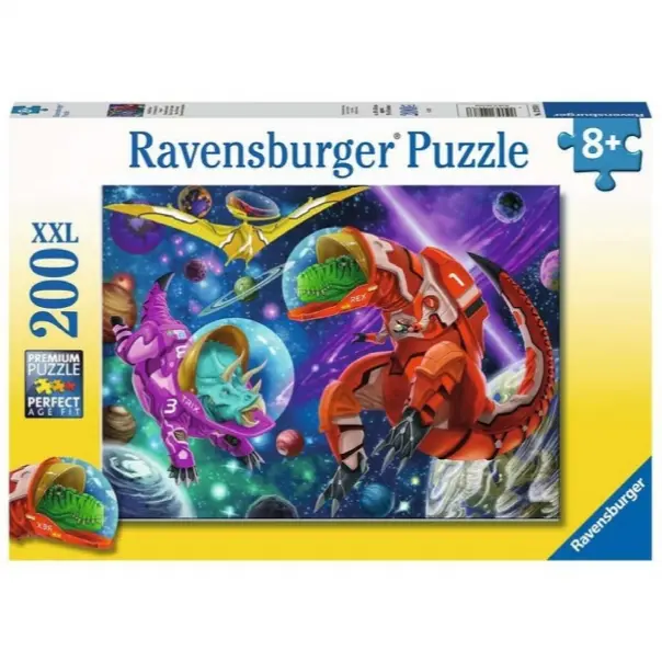 Ravensburger slagalica Dinosaurusi u svemiru, 200 delova