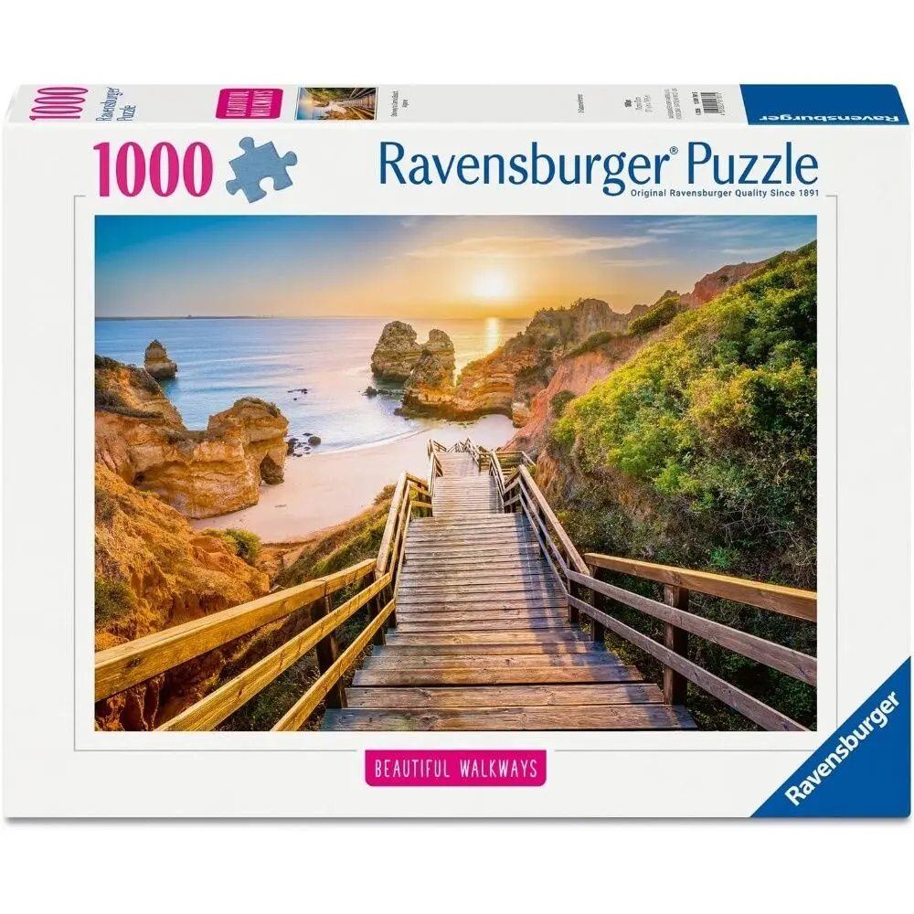 Ravensburger slagalica Stepenice do plaže Kamilo, Algarve, 1000 delova