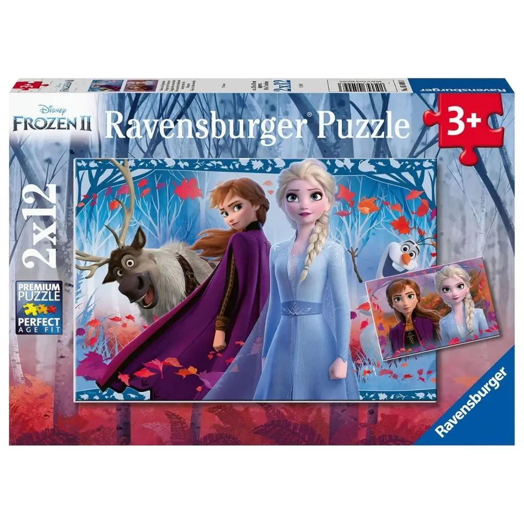 Ravensburger Puzzle Frozen, 2x12 komada