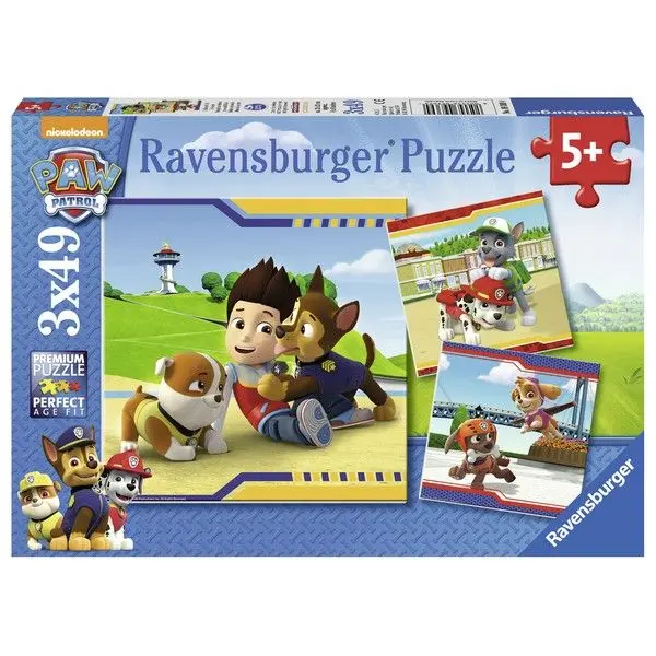 Ravensburger Slagalica Paw patrol, 3x49 delova
