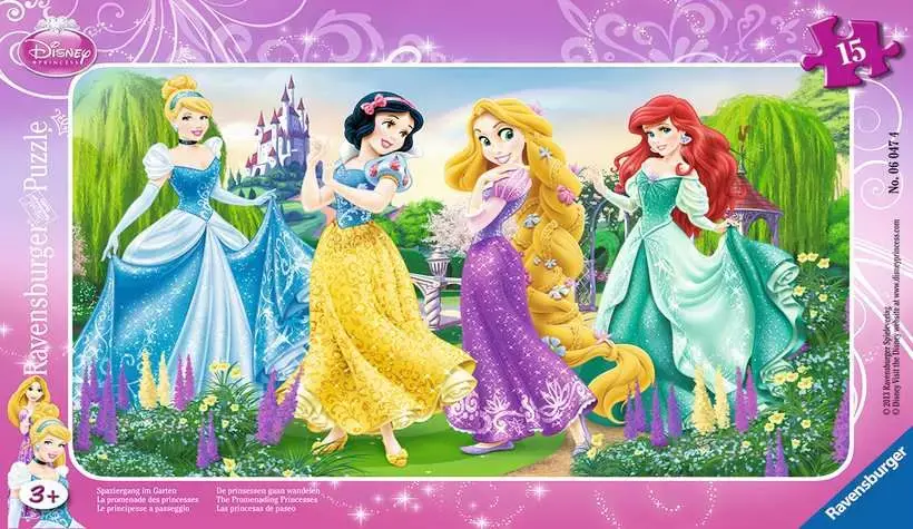 Ravensburger Slagalica Dizinjeve princeze, 15 delova