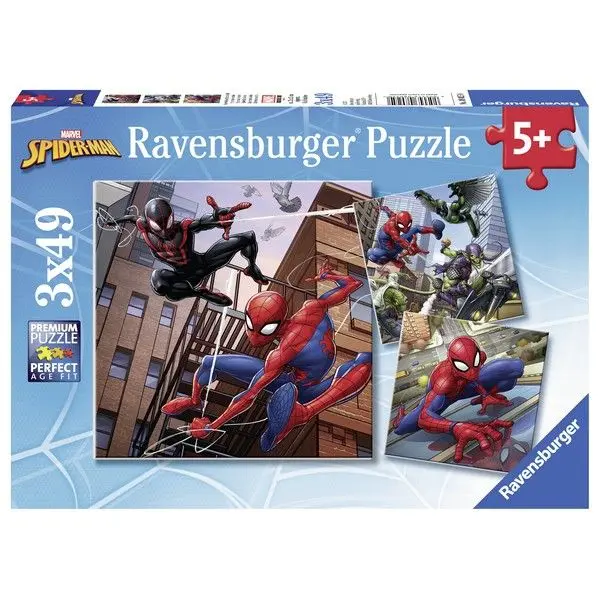 Ravensburger Slagalica Spiderman, 3x49 delova