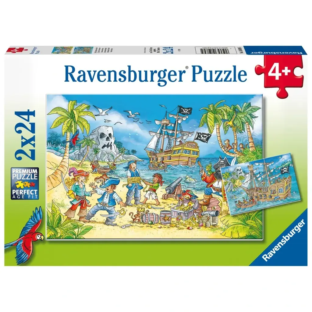 Ravensburger Slagalica Ostrvo avanture, 2x24 dela