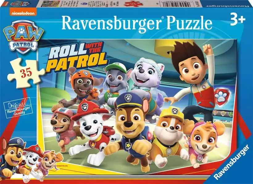 Ravensburger Slagalica Patrolne šape - Advanture Bay Legends, 35 delova