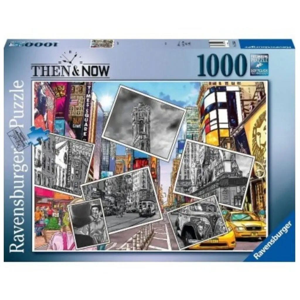 Ravensburger Slagalica Tajms Skver Nekad i sad, 1000 delova