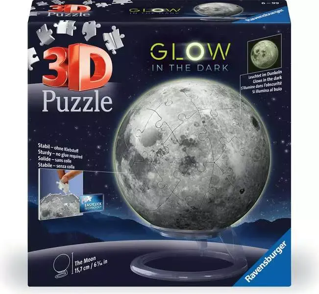 Ravensburger 3D Slagalica Mesec, 72 dela