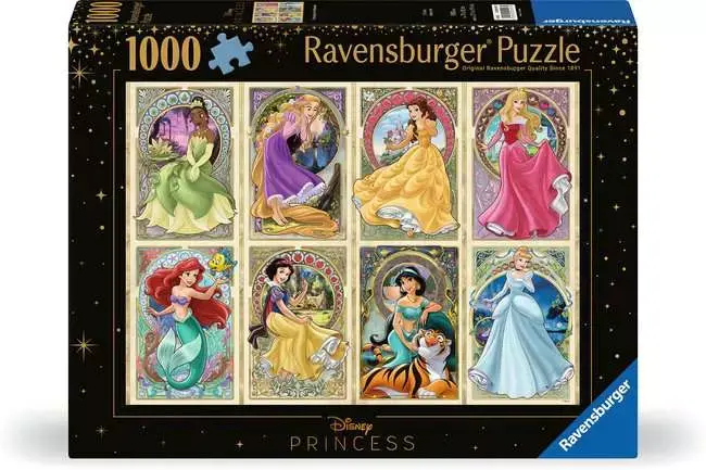 Ravensburger Slagalica Disney Princeze u secesijskom stilu, 1000 delova