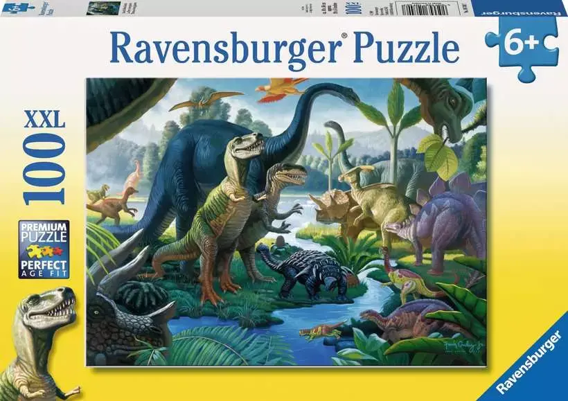 Ravensburger Slagalica Zemlja reptila, 100 delova