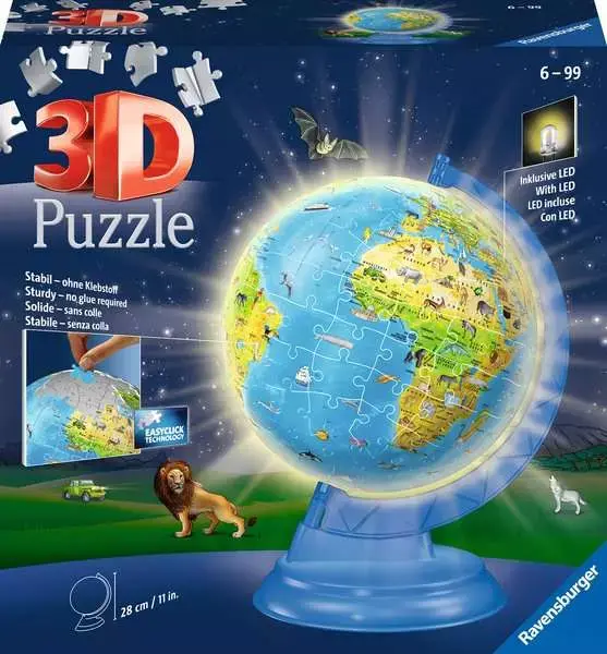 Ravensburger 3D Slagalica Globus, 180 delova