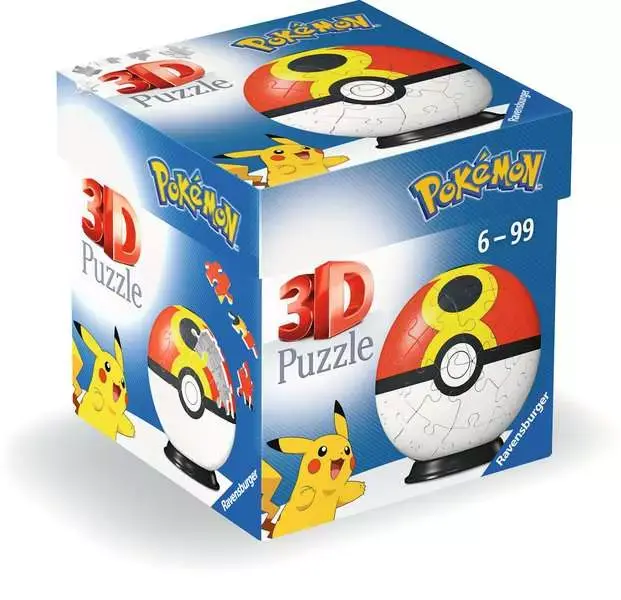 Ravensburger 3D Slagalica Pokemon Repeat lopta, 54 dela