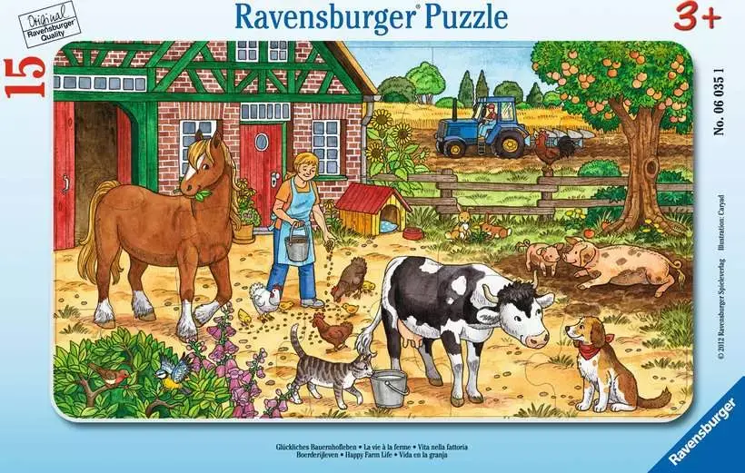 Ravensburger Slagalica Farma, 15 delova
