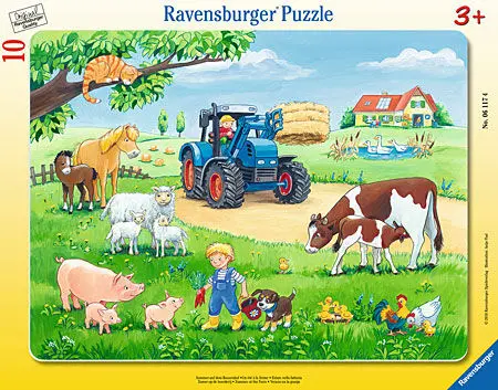Ravensburger Slagalica Životinje na farmi, 10 delova