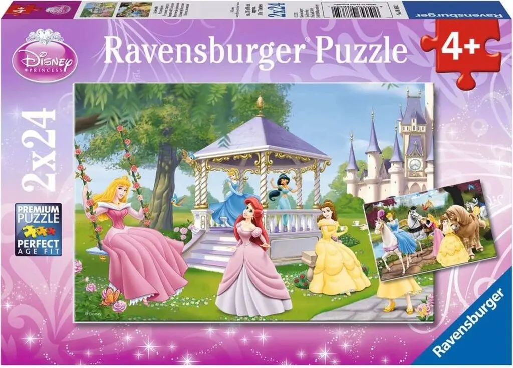 Ravensburger Slagalica Magične princeze, 2x24 dela