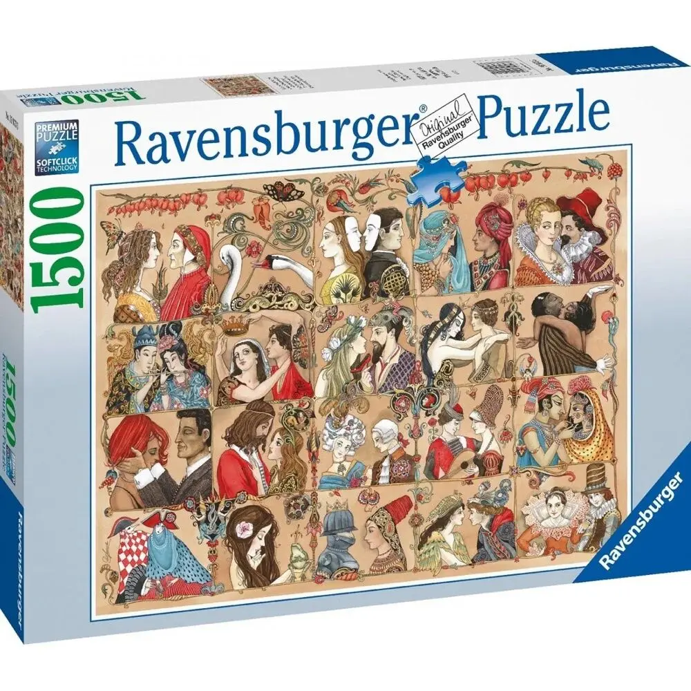Ravensburger Slagalica Ljubav kroz godine, 1500 Delova