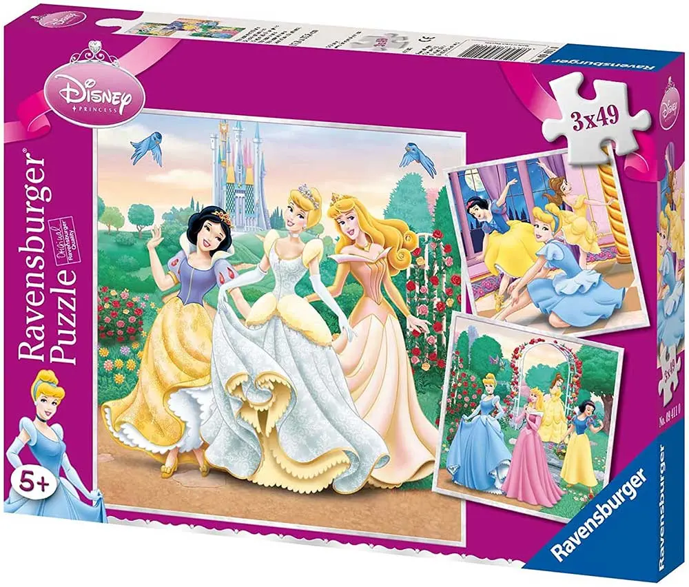 Ravensburger Slagalica Princeze, 3x49 delova