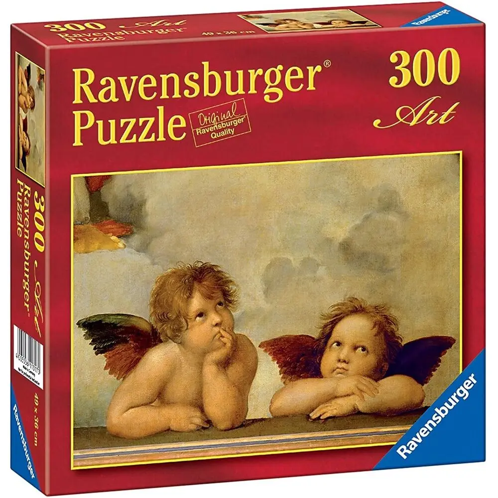 Ravensburger Slagalica Rafaelo Mali anđeli, 300 Delova