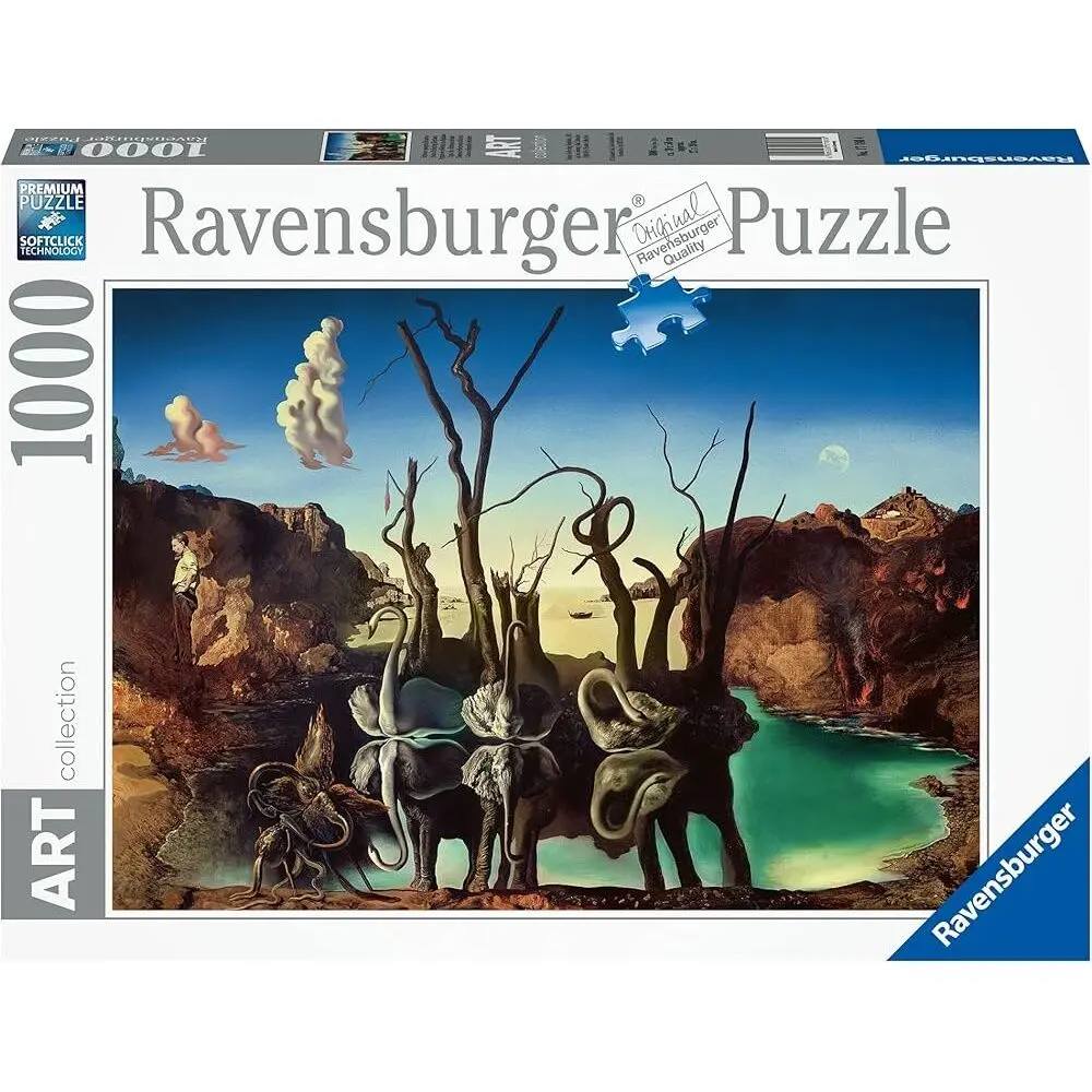 Ravensburger Slagalica Slonovi, 1000 Delova