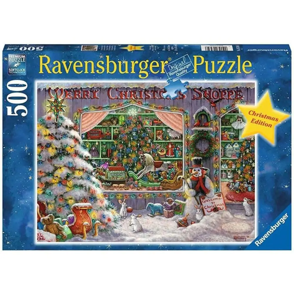 Ravensburger Slagalica Božićna prodavnica, 500 Delova