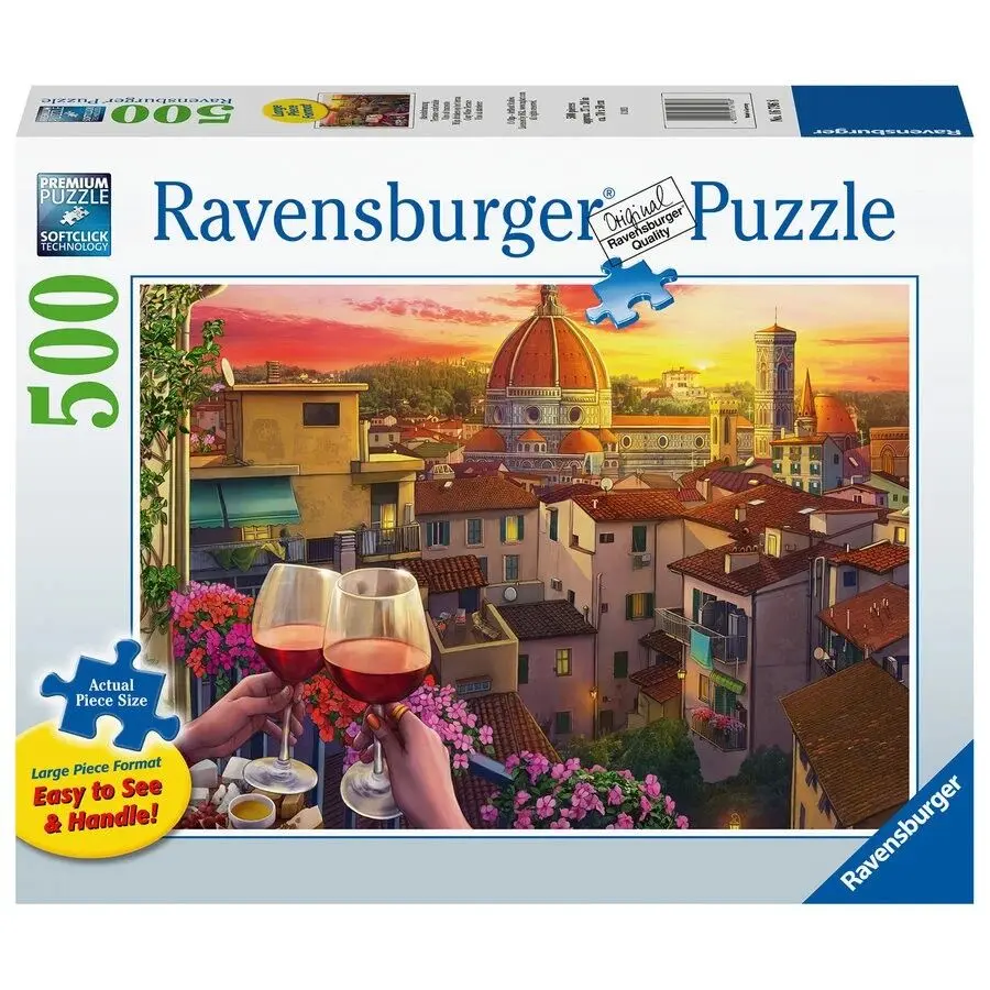 Ravensburger Slagalica Udobna vinska terasa, 500 Delova