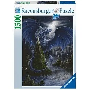 Ravensburger Slagalica Crno-plavi zmaj, 1500 Delova