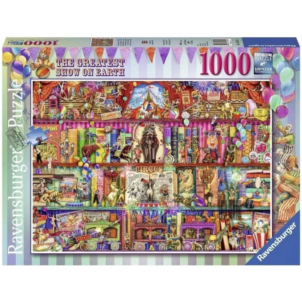 Ravensburger Slagalica Najveći cirkus na svetu, 1000 Delova