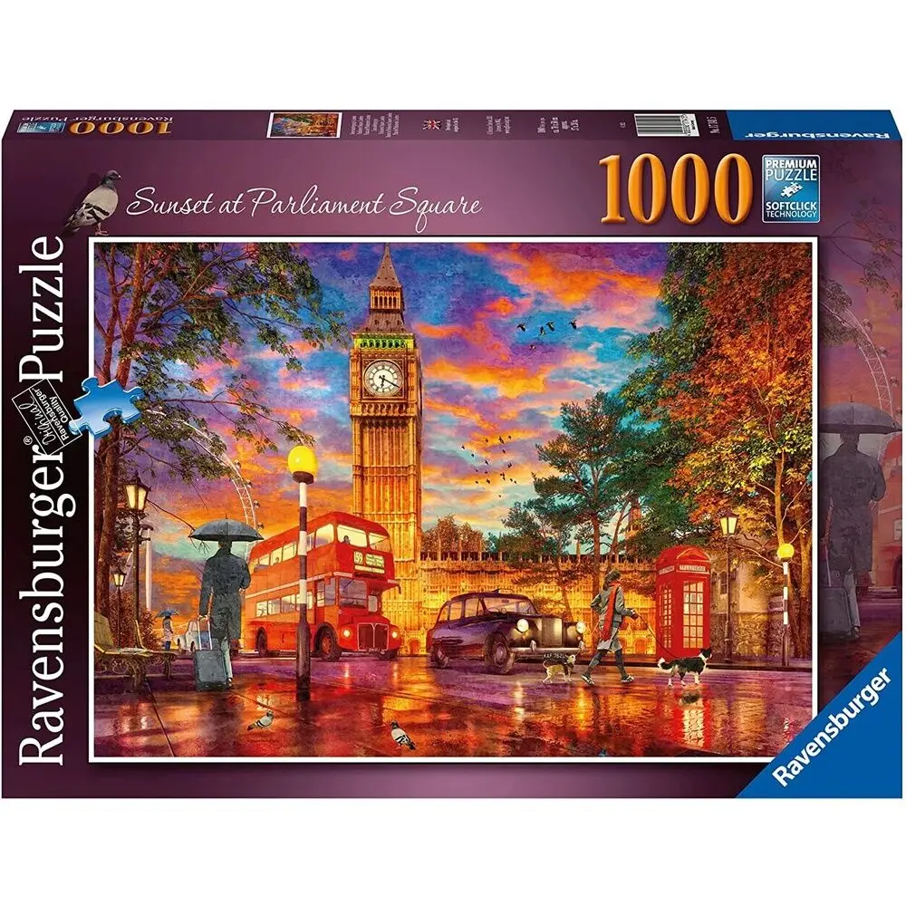 Ravensburger Slagalica London, zalazak sunca, 1000 Delova