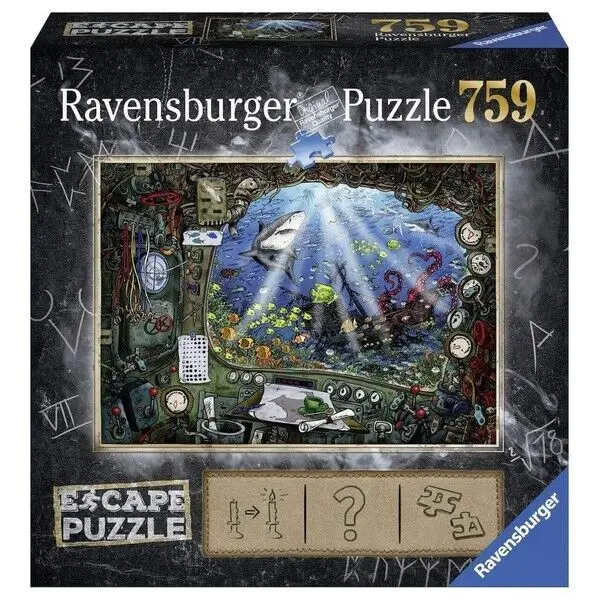 Ravensburger Slagalica Podmornica, 759 Delova