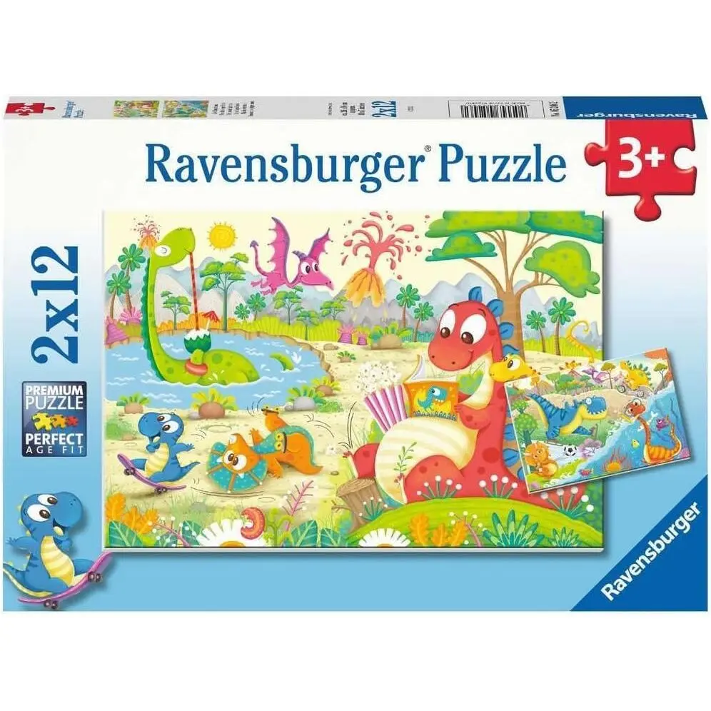 Ravensburger Slagalica Omiljeni dinosaurusi, 49 Delova