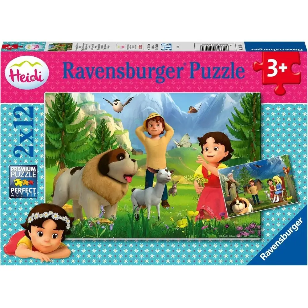 Ravensburger Slagalica Zajedničko vreme u planinama, 12 Delova