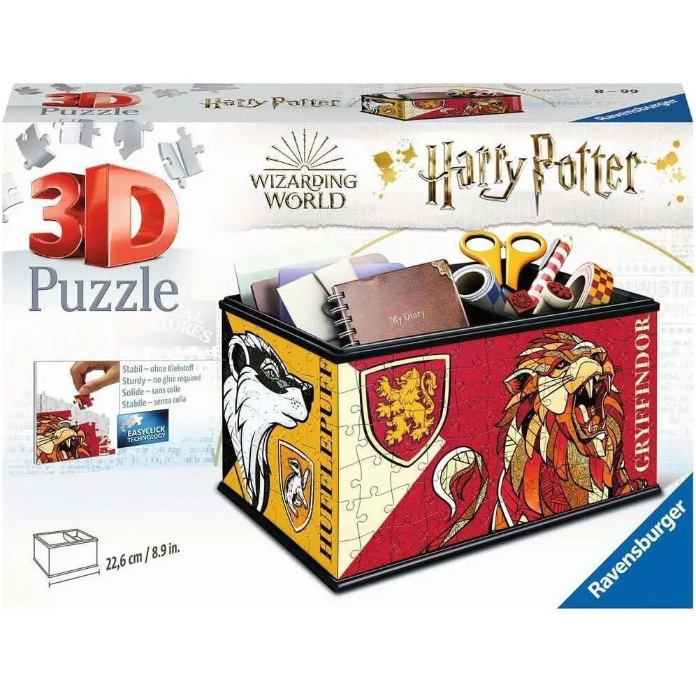 Ravensburger 3D Slagalica Kutija za odlaganje Harry Potter, 216 Delova
