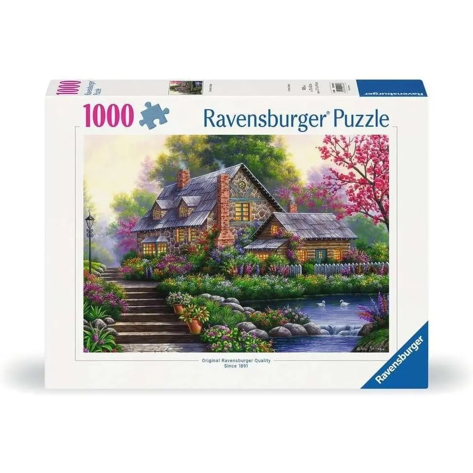 Ravensburger Slagalica Romantična koliba, 1000 Delova
