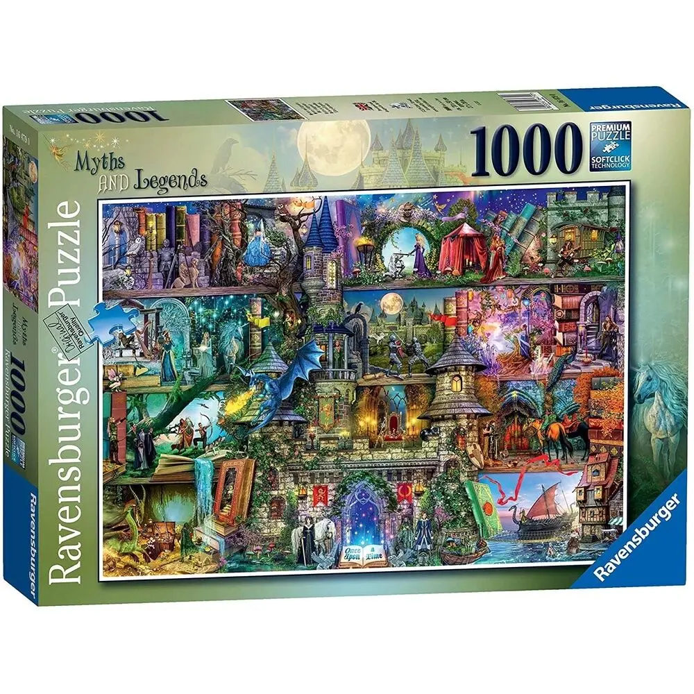 Ravensburger Slagalica Mitovi i legende, 1000 Delova