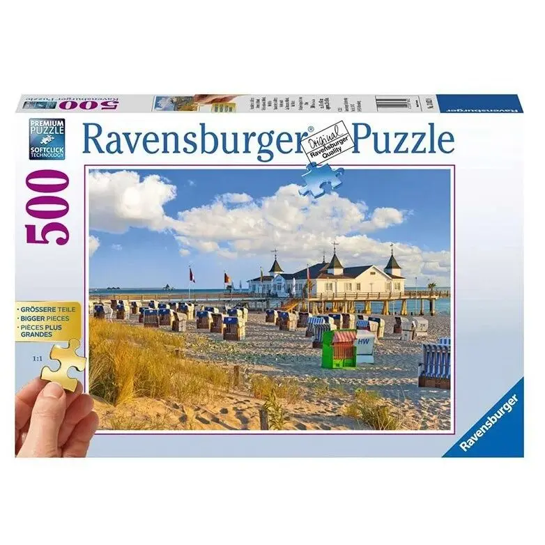 Ravensburger slagalica Odmor na plaži, 500 delova
