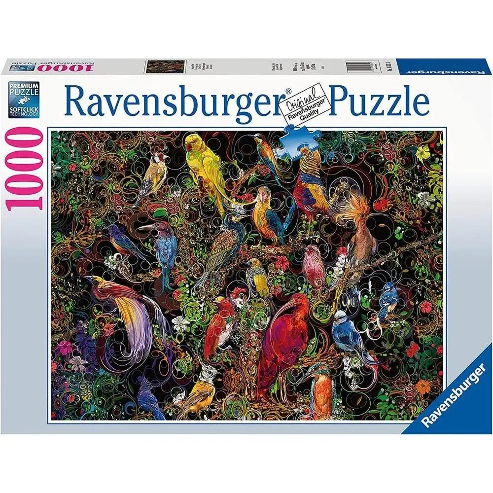 Ravensburger slagalica Ptice umetnosti, 1000 delova