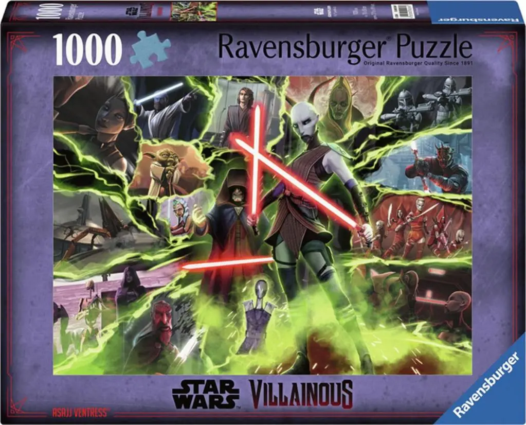 Ravensburger slagalica Zvezdani ratovi Zlikovac, 1000 delova