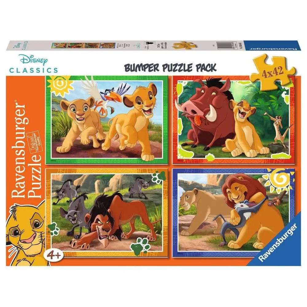Ravensburger slagalica Kralj lavova Dizni, 168 delova