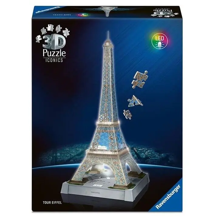 Ravensburger 3D slagalica Aјfelova kula sa svetlom, 216 delova