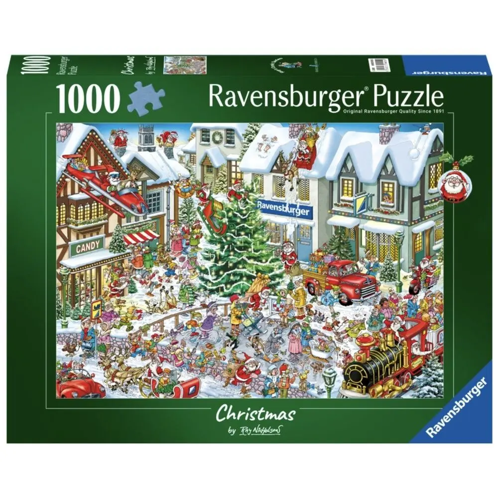Ravensburger slagalica Reј Nikolsonov Božić, 1000 delova