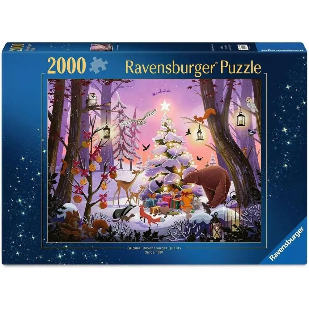 Ravensburger slagalica Božić u šumi, 2000 delova