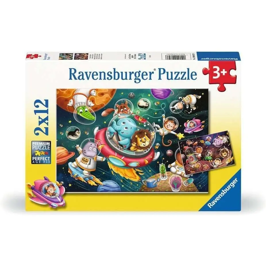 Ravensburger slagalica Životinje u svemiru, 1000 delova