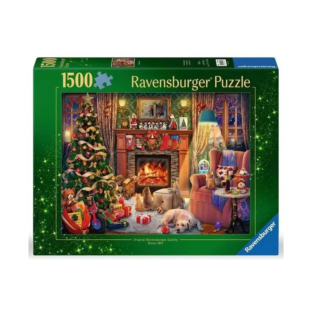 Ravensburger slagalica Badnje veče, crvena, 1500 delova