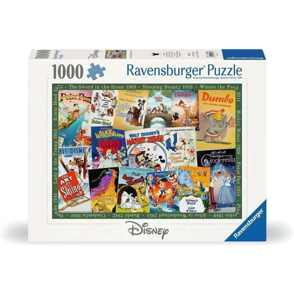 Ravensburger slagalica Dizeni stari poster, 1000 delova