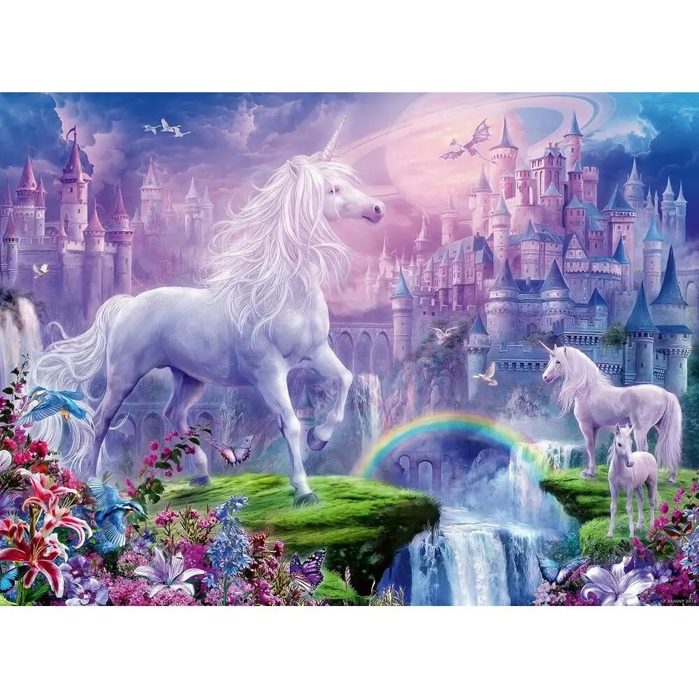 Ravensburger slagalica Pegaz i јednorozi, 100 delova